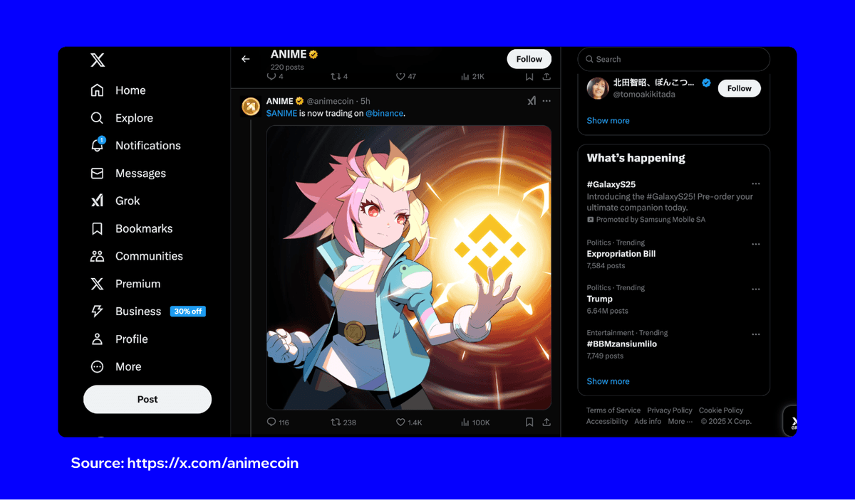 Beginner's Guide to $ANIME Token | Trust