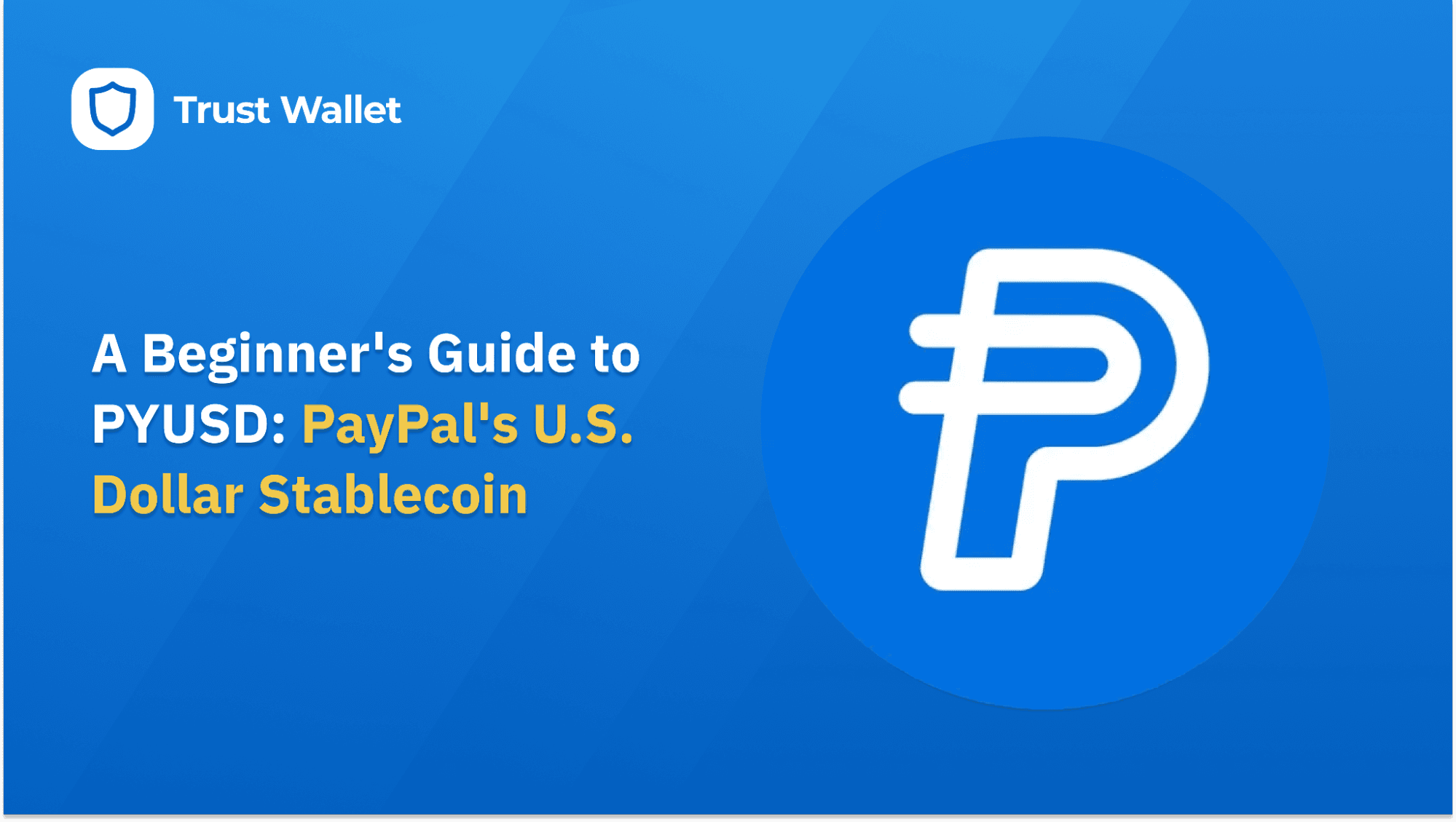 A Beginner's Guide to PayPal's U.S. Dollar Stablecoin PYUSD | Trust