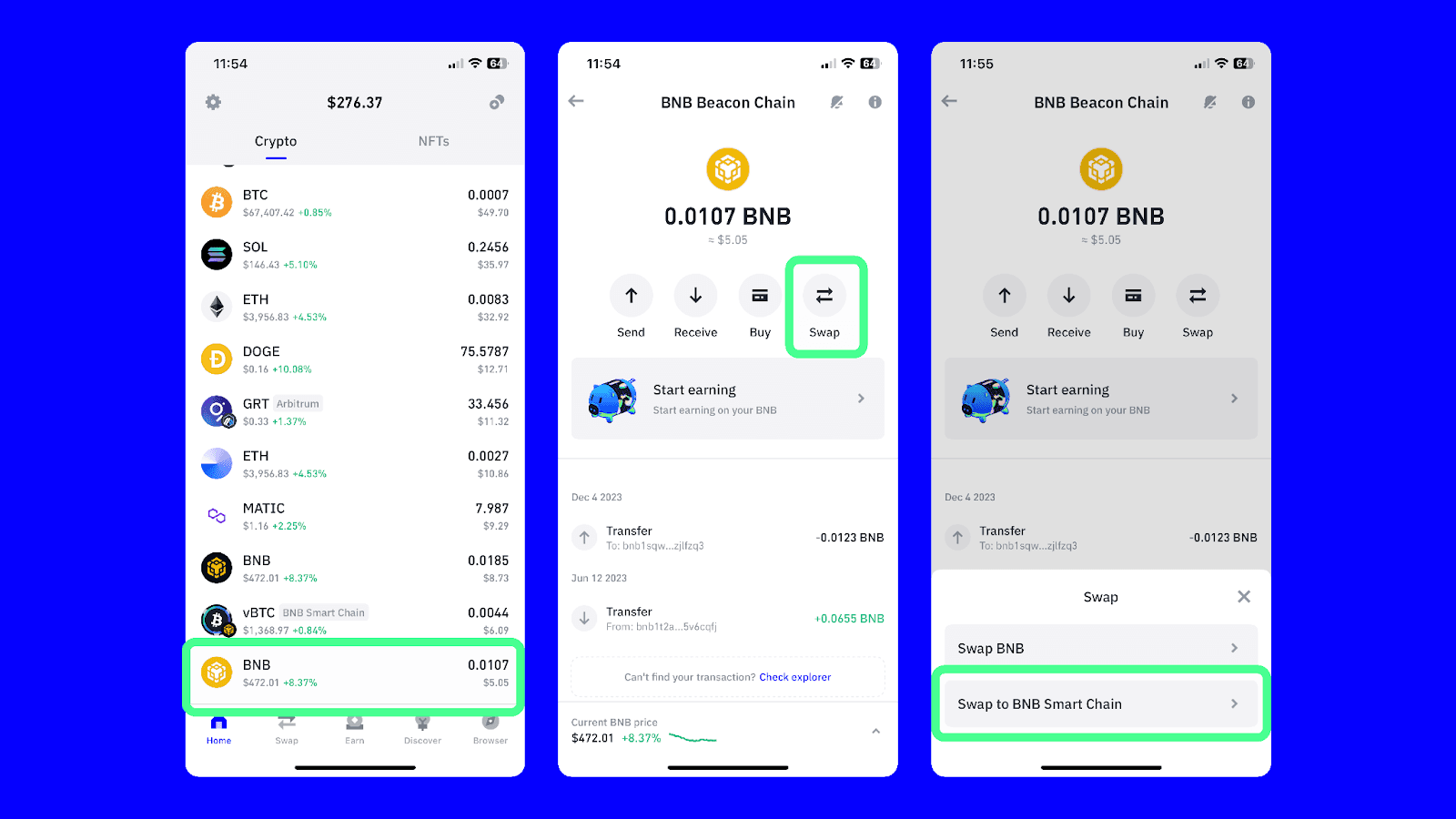 Migrating BEP2 Assets to BEP20 Using the Trust Wallet Mobile App | Trust