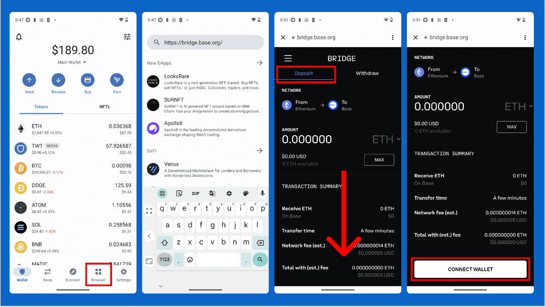 How to Bridge Your Crypto to Base Using Trust Wallet | Trust