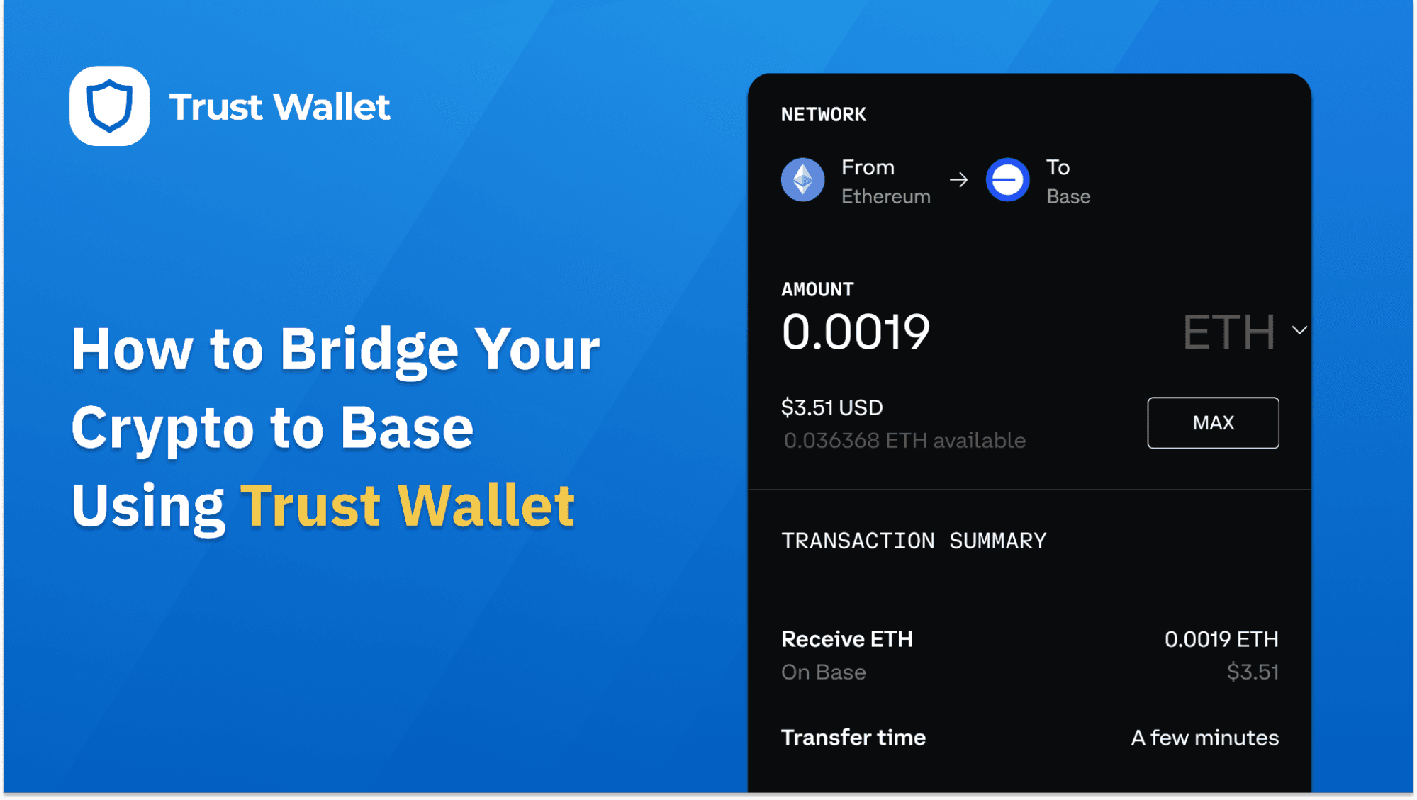 How to Bridge Your Crypto to Base Using Trust Wallet | Trust