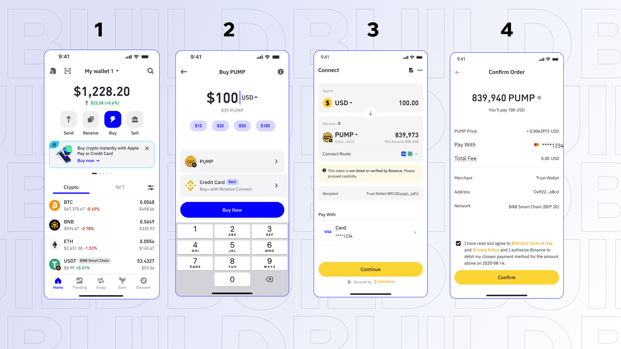 Introducing Buy+ in Trust Wallet, Powered by Binance Connect | Trust