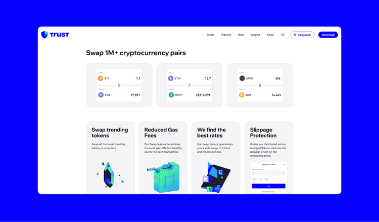 How to Trade with the Built-In DEX (Swap Option) in Trust Wallet ...