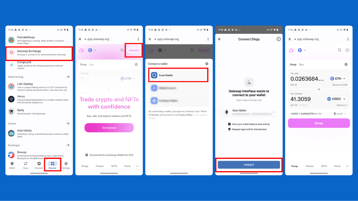 How to Use dApps with Trust Wallet: A Beginner's Guide | Trust