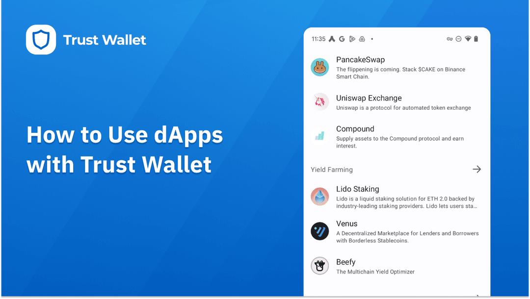 How to Use dApps with Trust Wallet: A Beginner's Guide | Trust Wallet