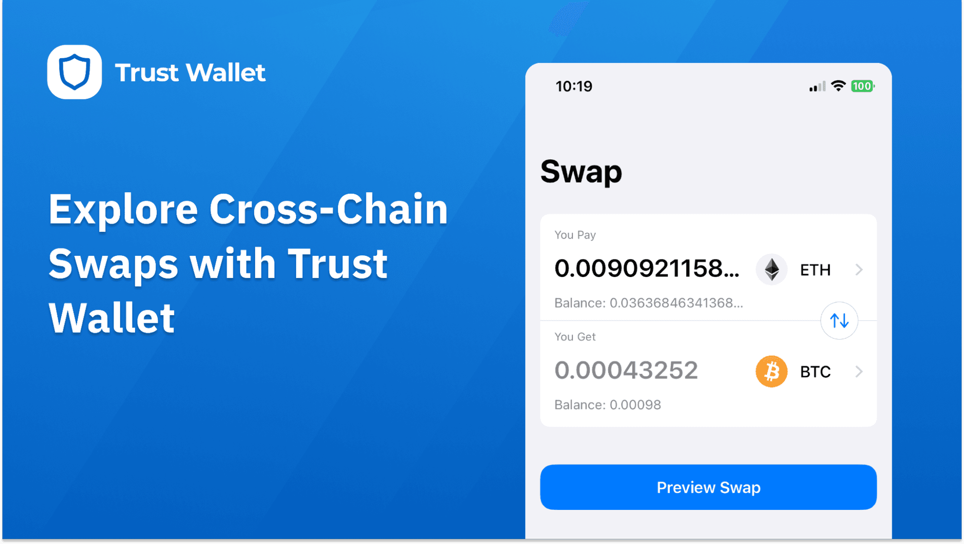 Explore Cross-Chain Swaps with Trust Wallet | Trust Wallet