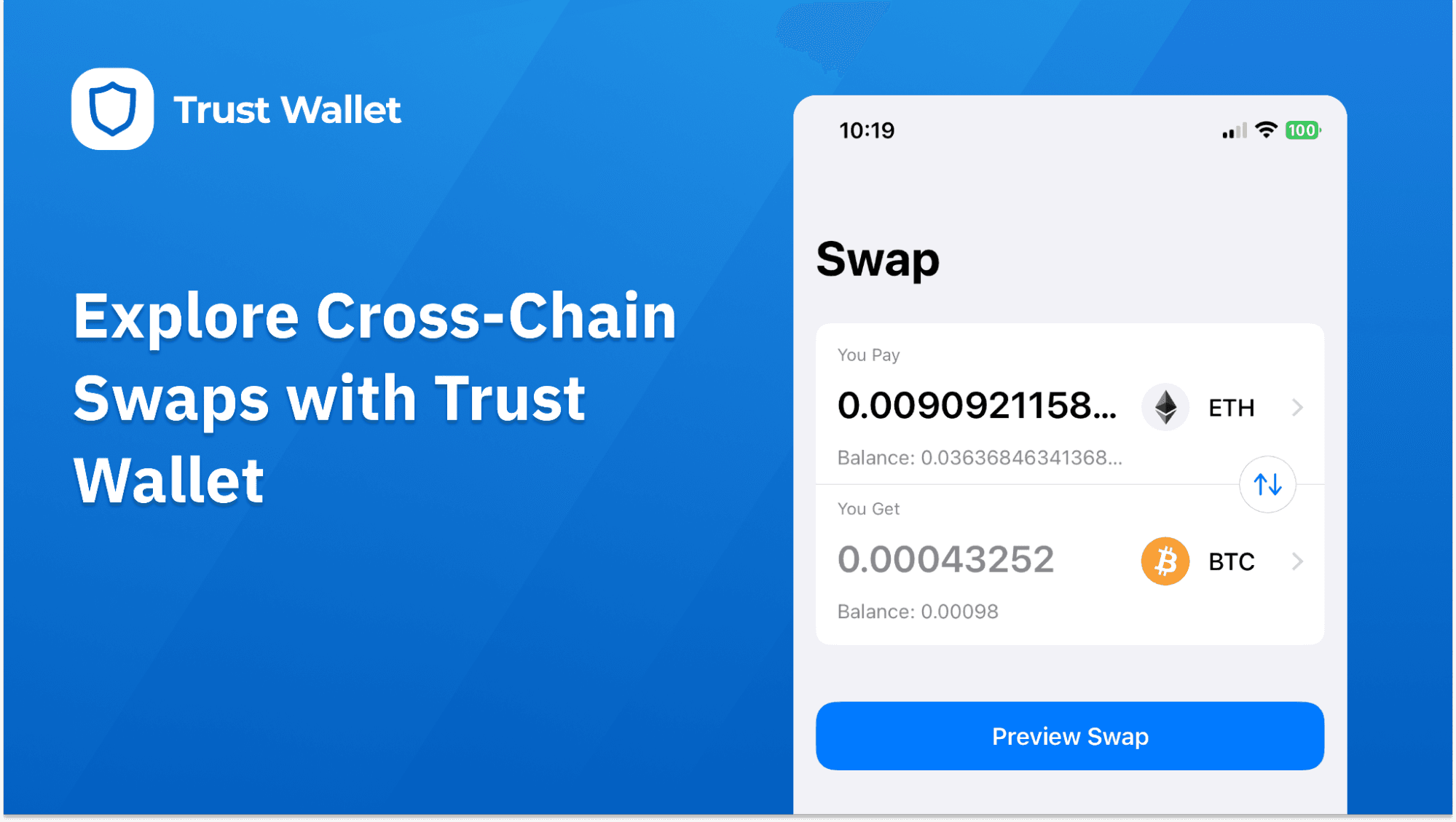 Explore Cross-Chain Swaps with Trust Wallet | Trust