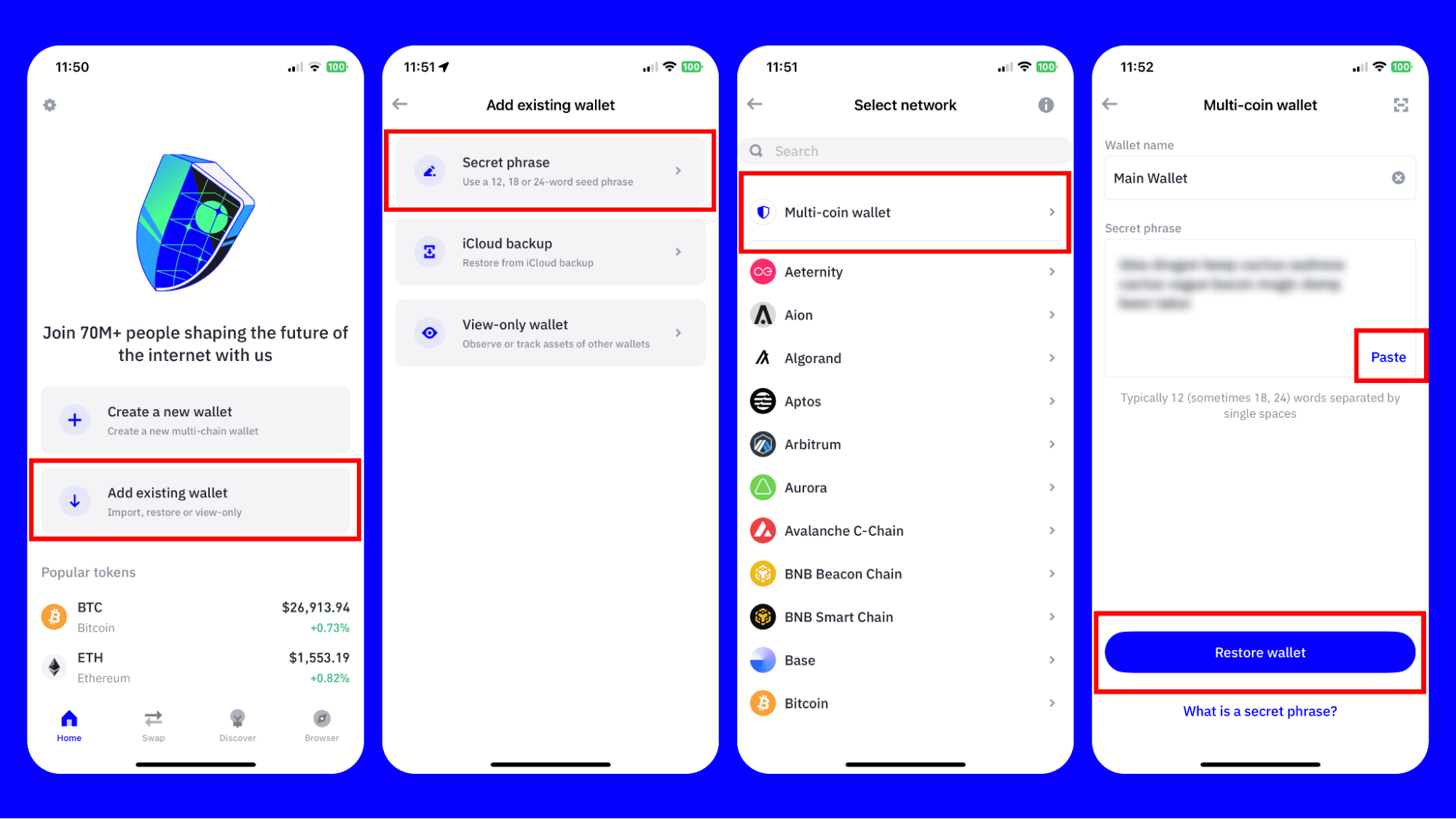 Import Your Wallet to Trust Wallet | Trust Wallet