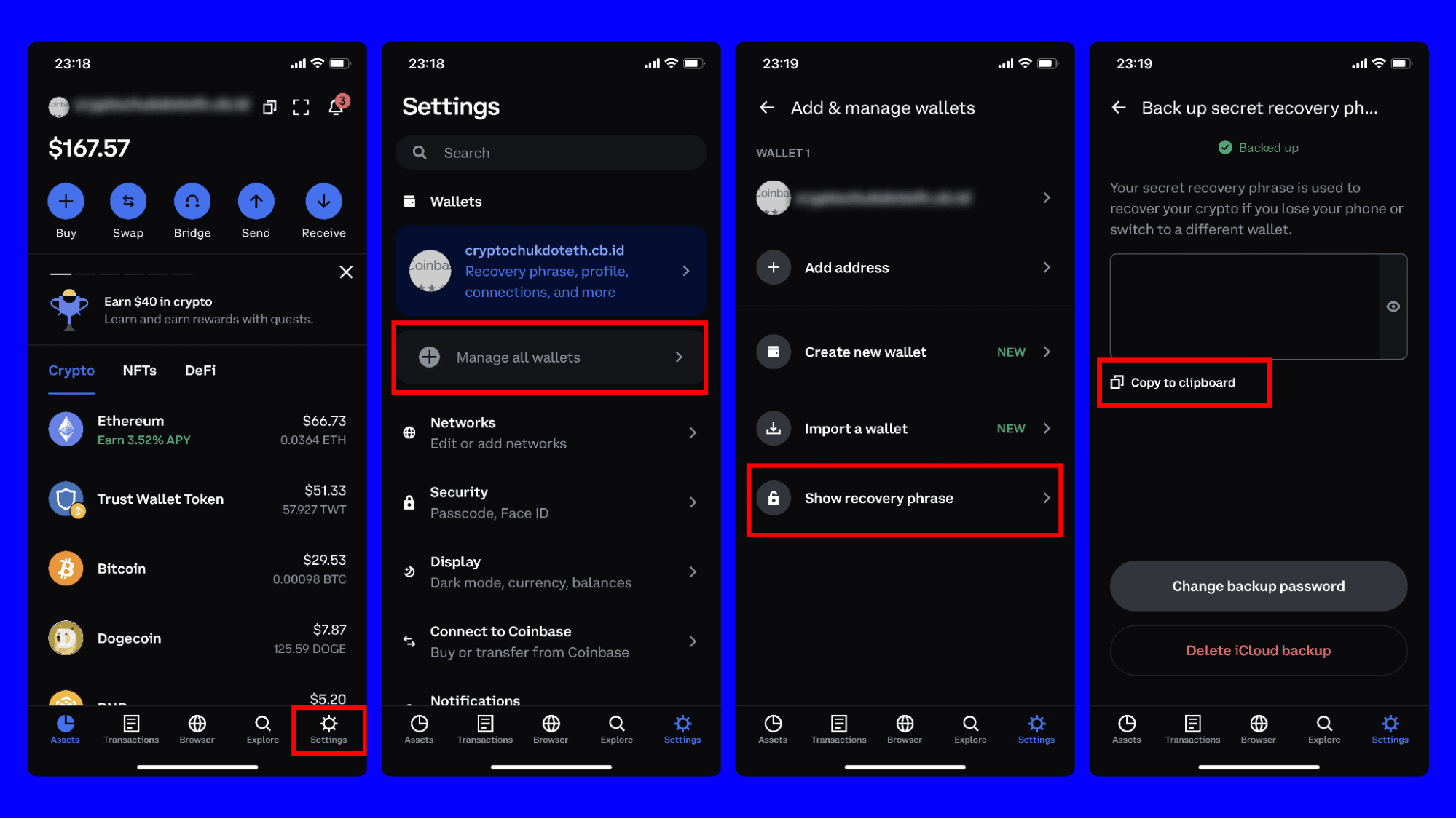 How to Import Your Coinbase Wallet to Trust Wallet | Trust