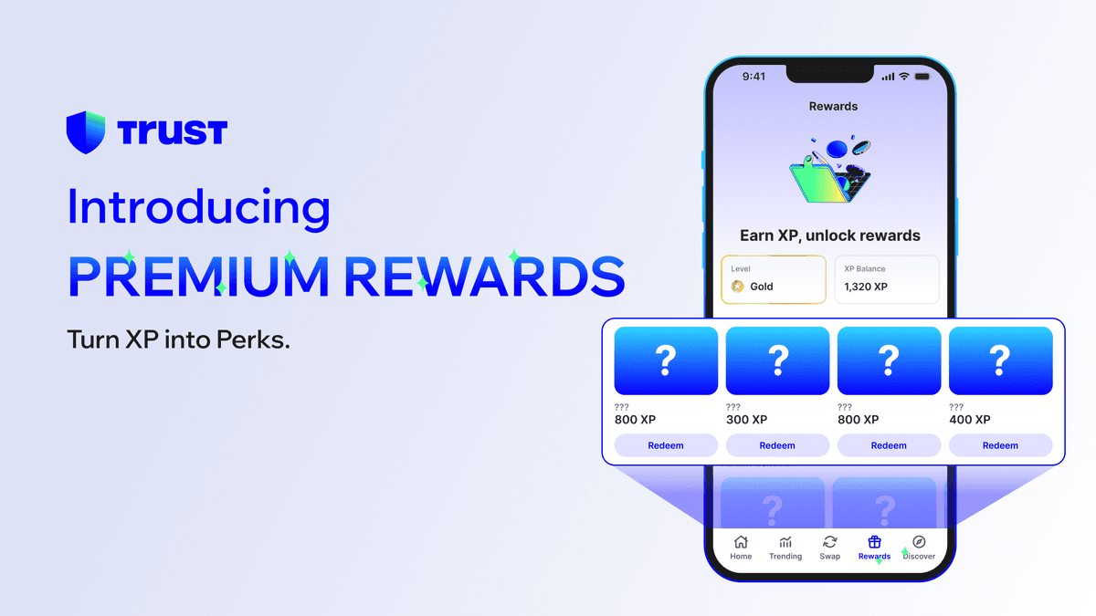 Introducing Trust Premium Rewards | Trust Wallet