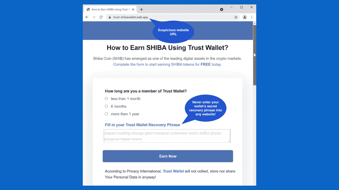 How to Spot a Crypto Scam | Trust Wallet