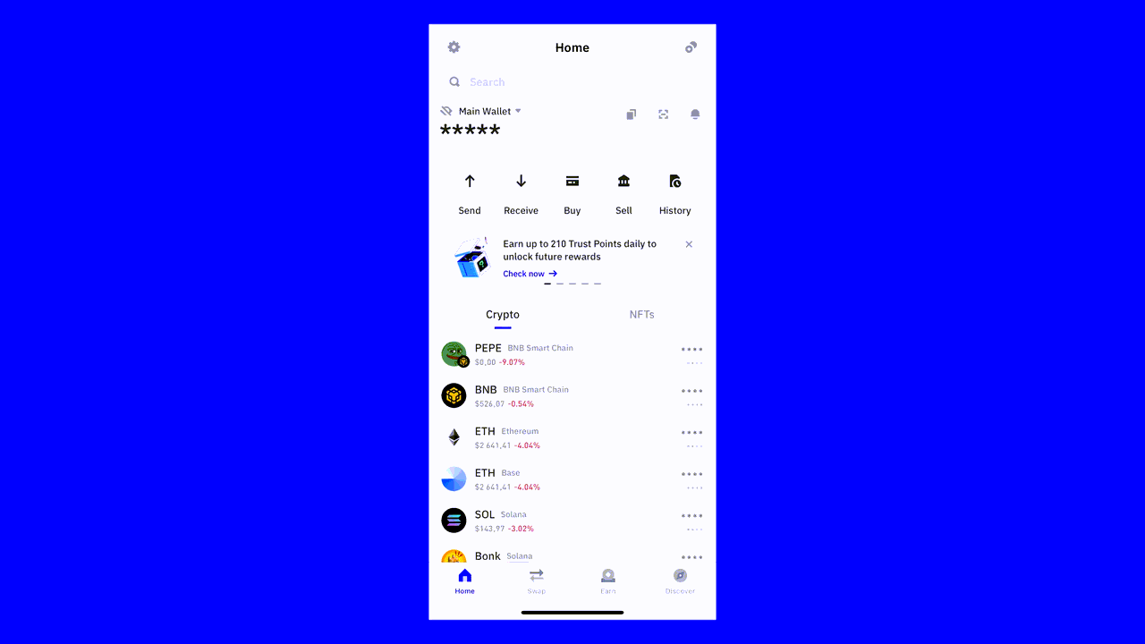 How to Stake Terra Classic (LUNC) and Earn Rewards using Trust Wallet ...