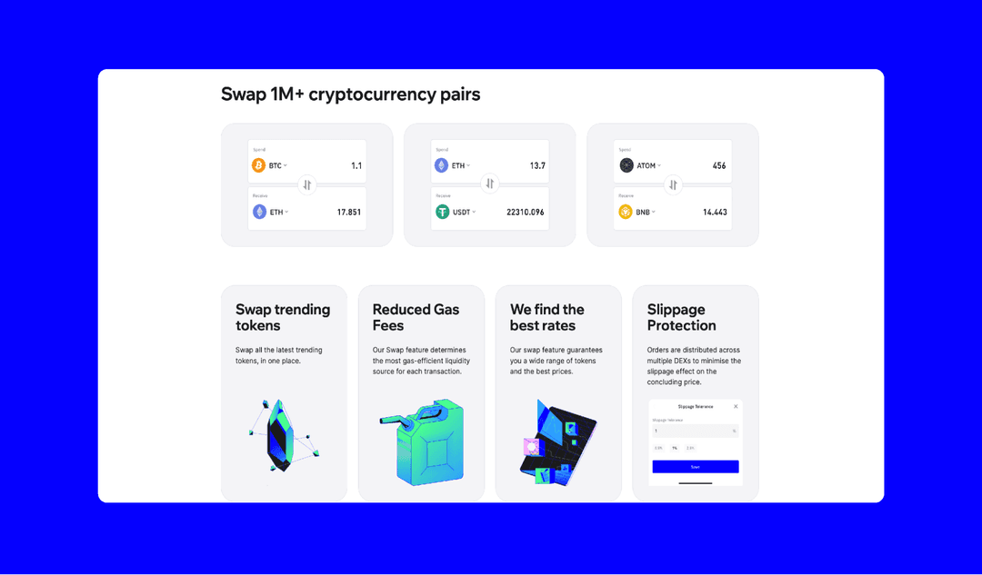 How to Swap Crypto Across Blockchains | Trust