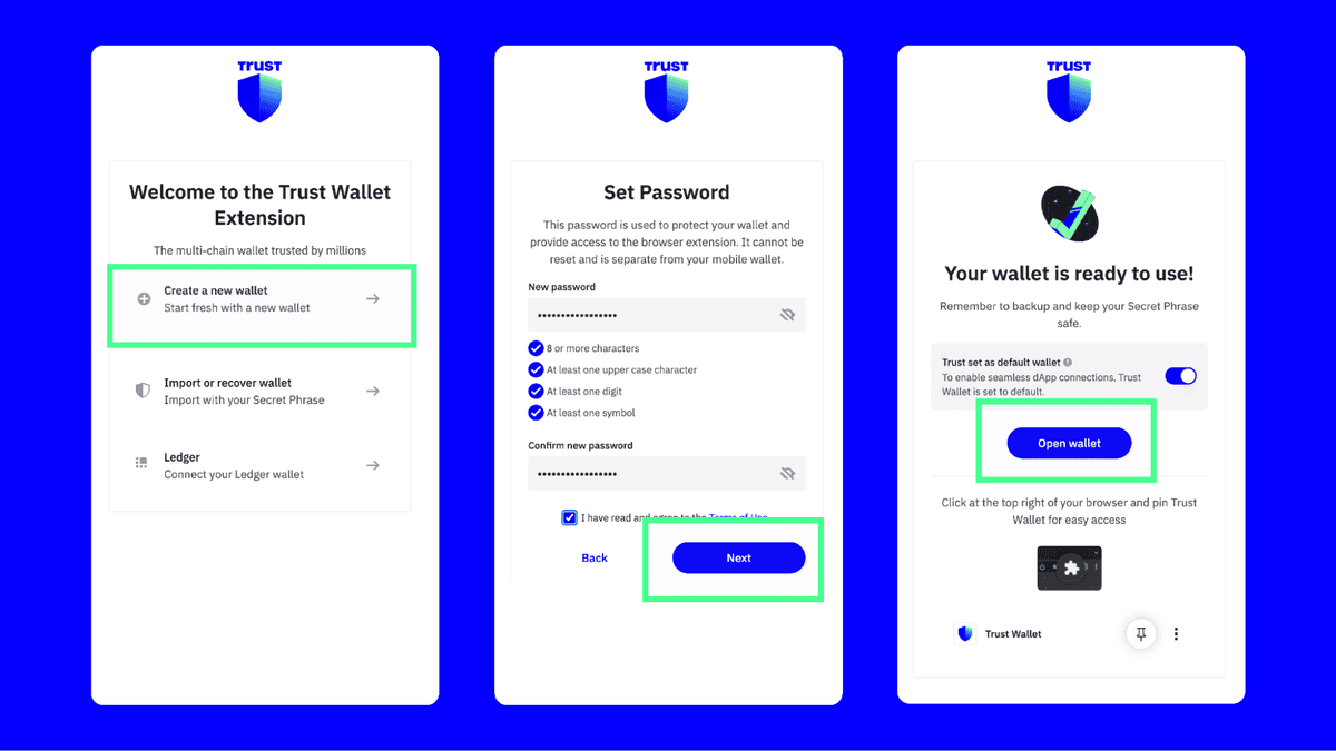 How to Use the Trust Wallet Browser Extension in the Brave Browser | Trust