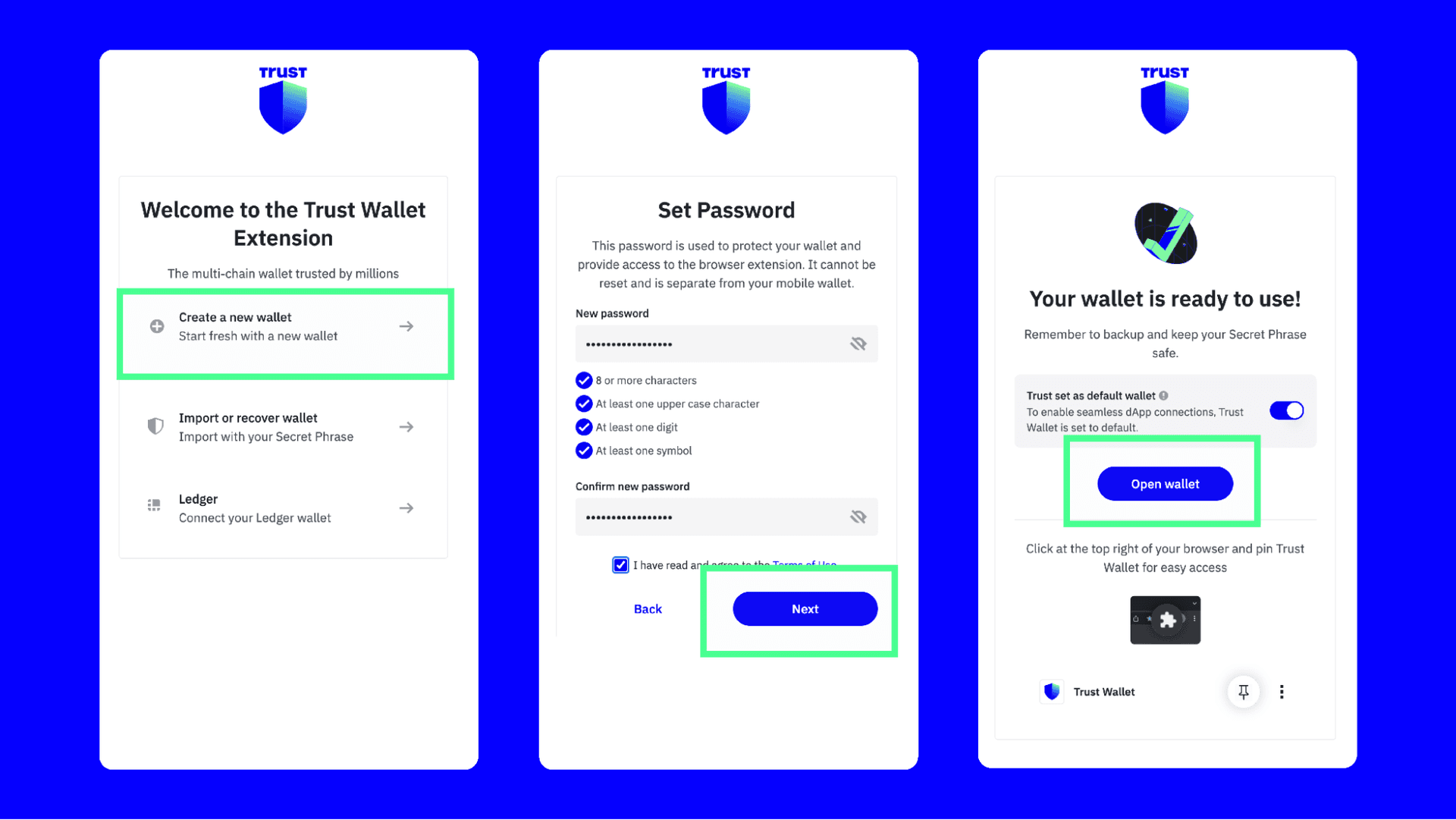 How to Use the Trust Wallet Browser Extension in the Brave Browser | Trust