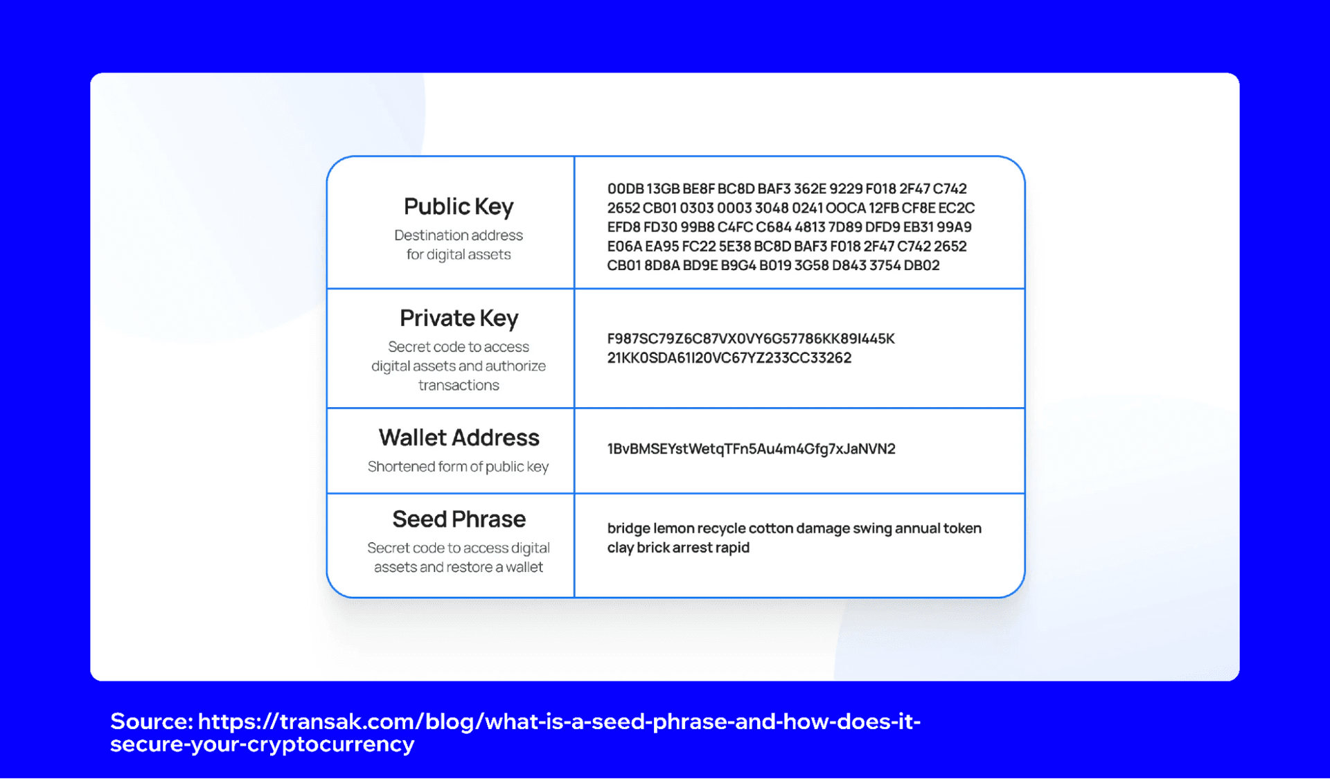 What is a seed phrase, and why is it important? | Trust