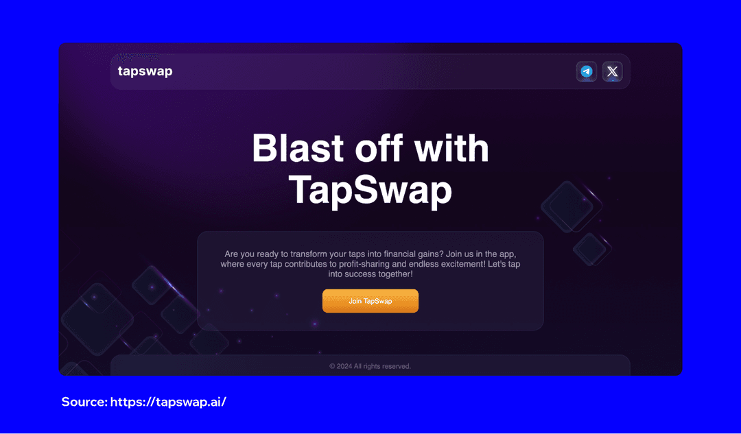Tapswap (TAPS) là gì? Giải thích về Tap-to-Earn Mini-App | Trust