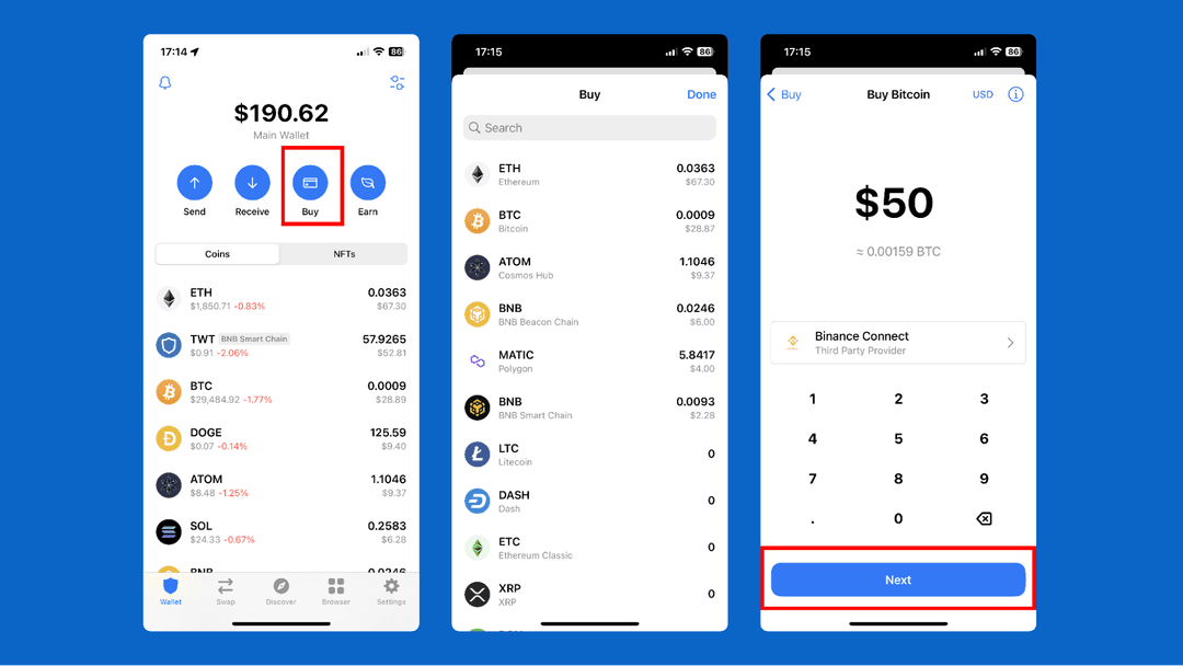 Explore Cross Chain Swaps With Trust Wallet Trust